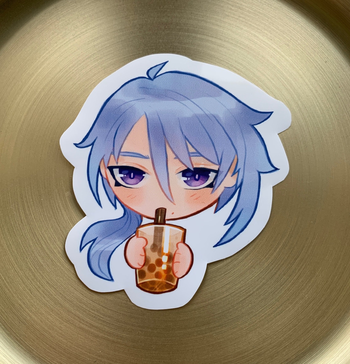 Genshin Impact Sticker Ayato - Etsy Ireland