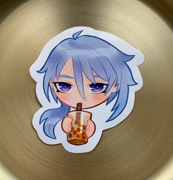 Genshin Impact Sticker Ayato | Etsy