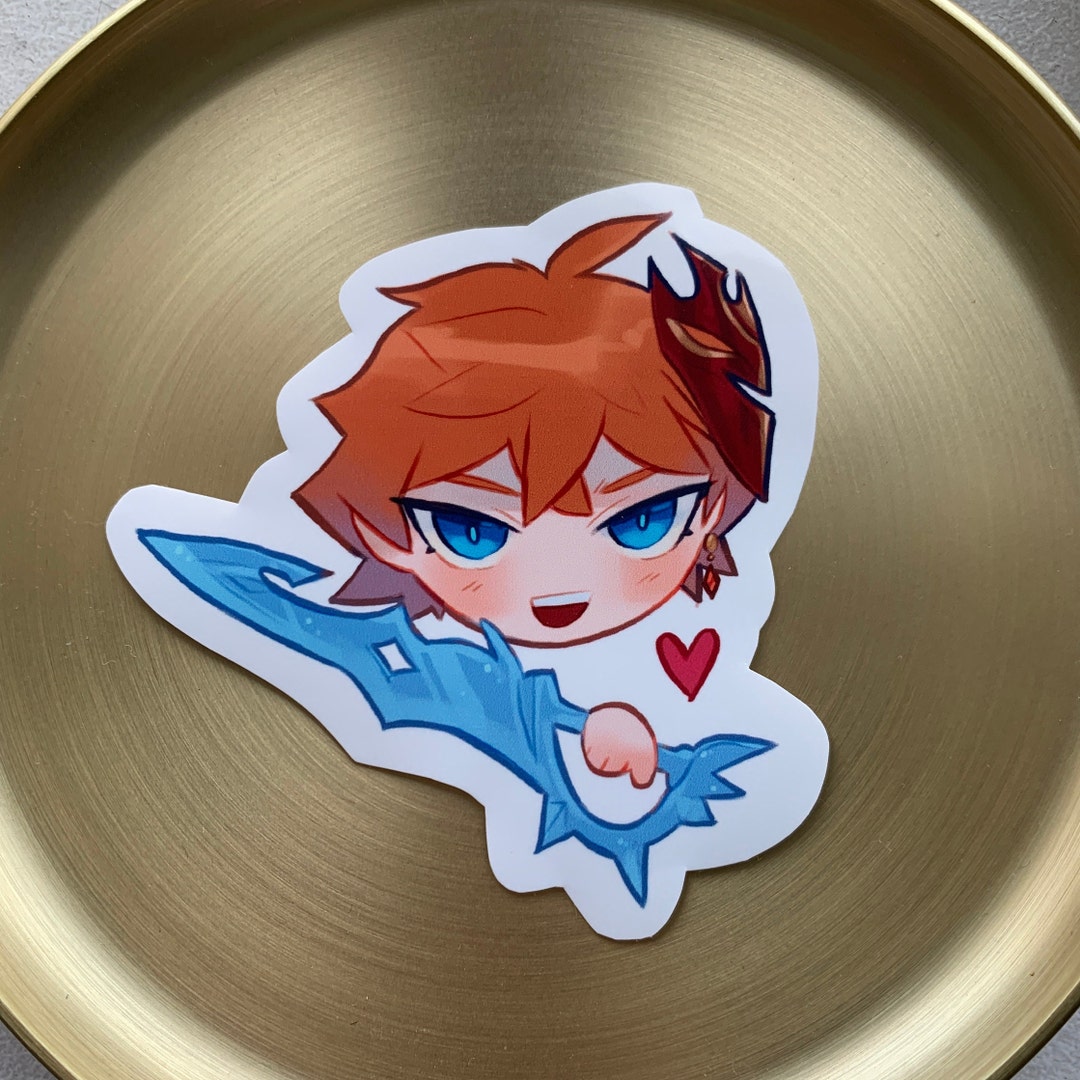 Genshin Impact Sticker Childe - Etsy