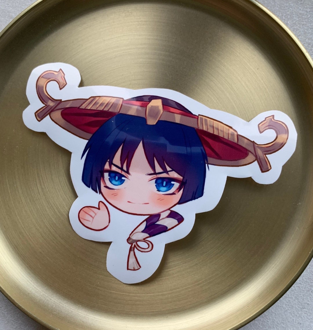 Genshin Impact Sticker Scaramouche - Etsy