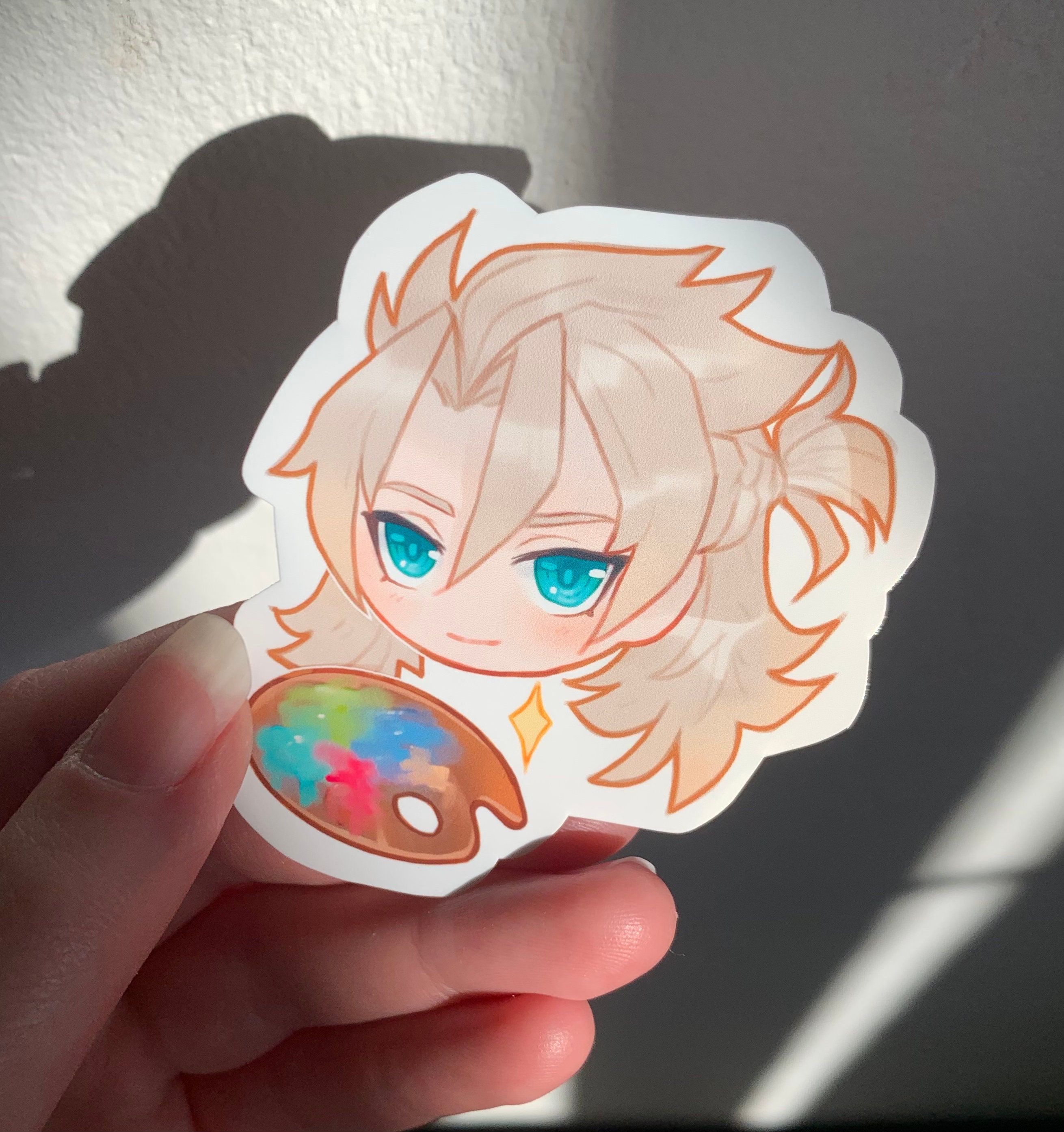 Genshin Impact Sticker Albedo - Etsy