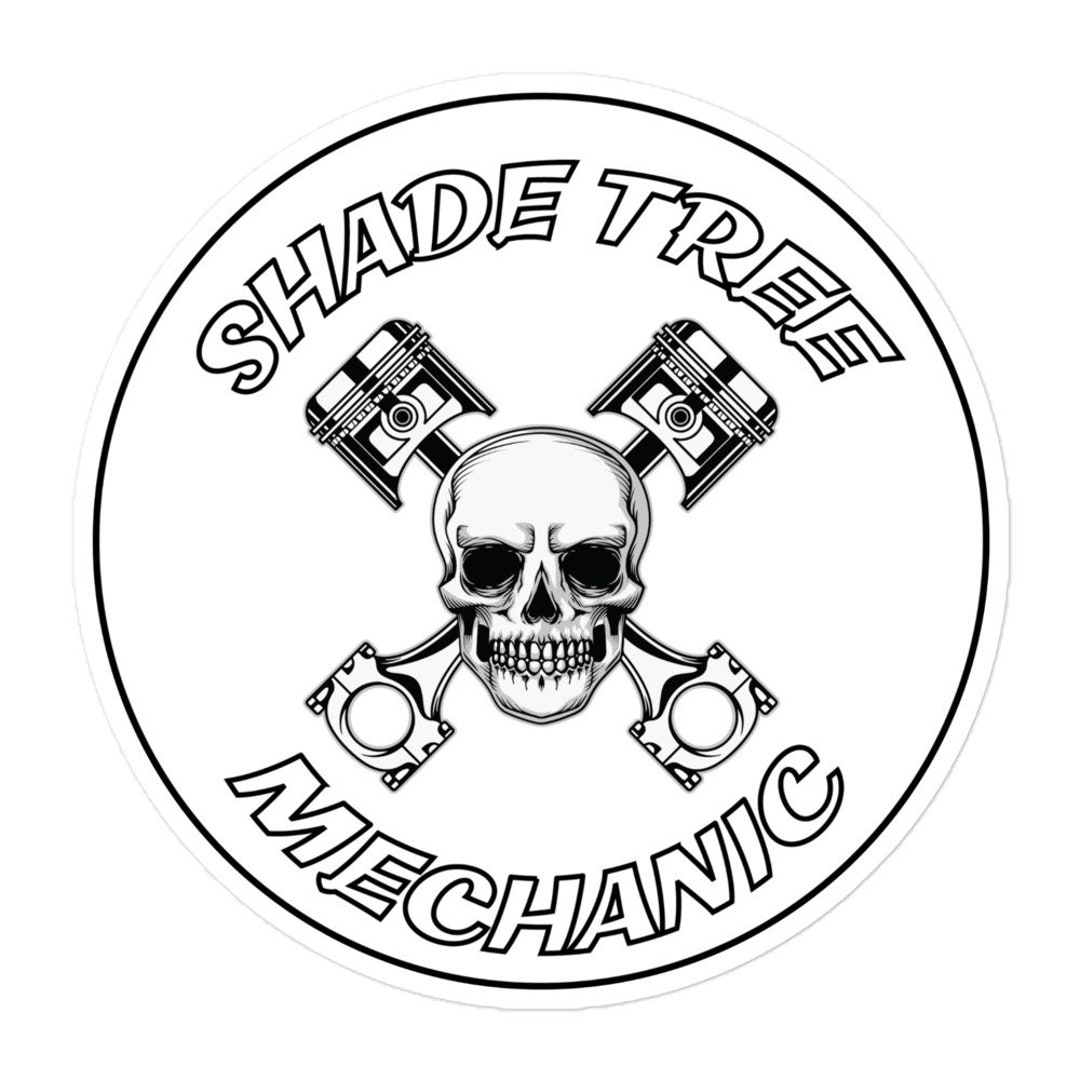 Shade Tree Mechanic Sticker - Etsy
