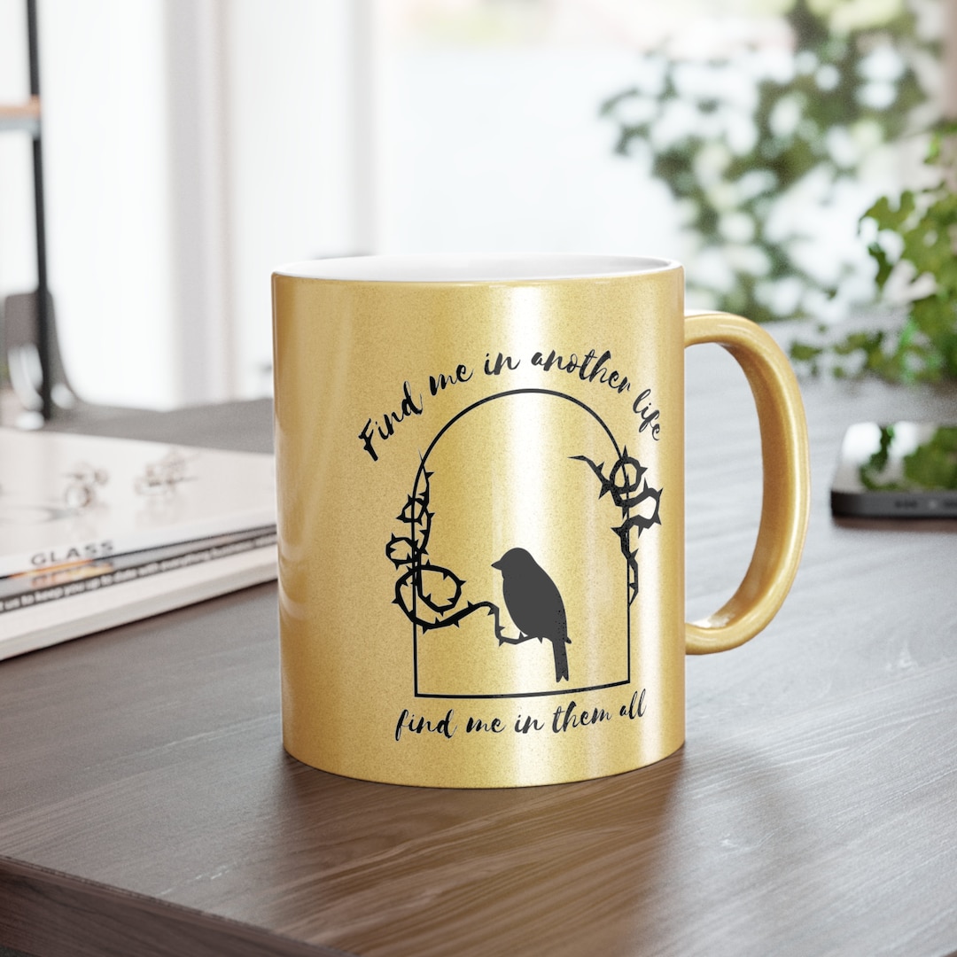 TWO SIDED Find Me in Another Life Plated Prisoner Inspired Mug, Gild ...