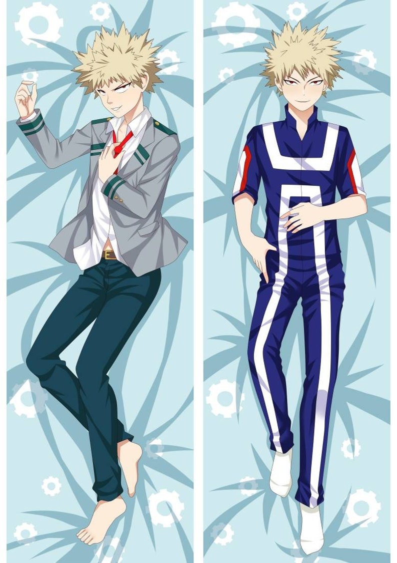 My Hero Academia Husbando Dakimakura Anime Body Pillow Cover Etsy