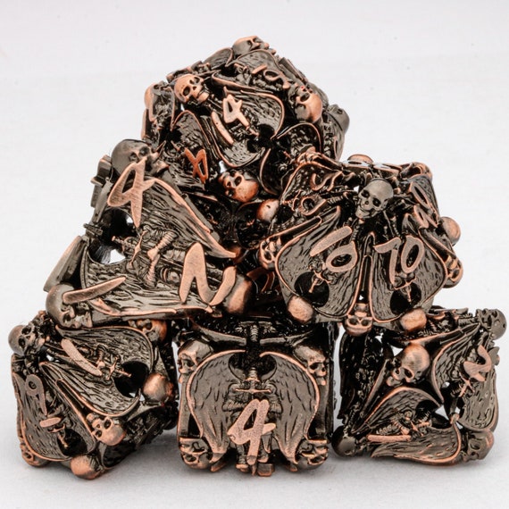 Bone Dnd Dice Dnd Dice Polyhedral Dice Set Sharp Edge - Etsy