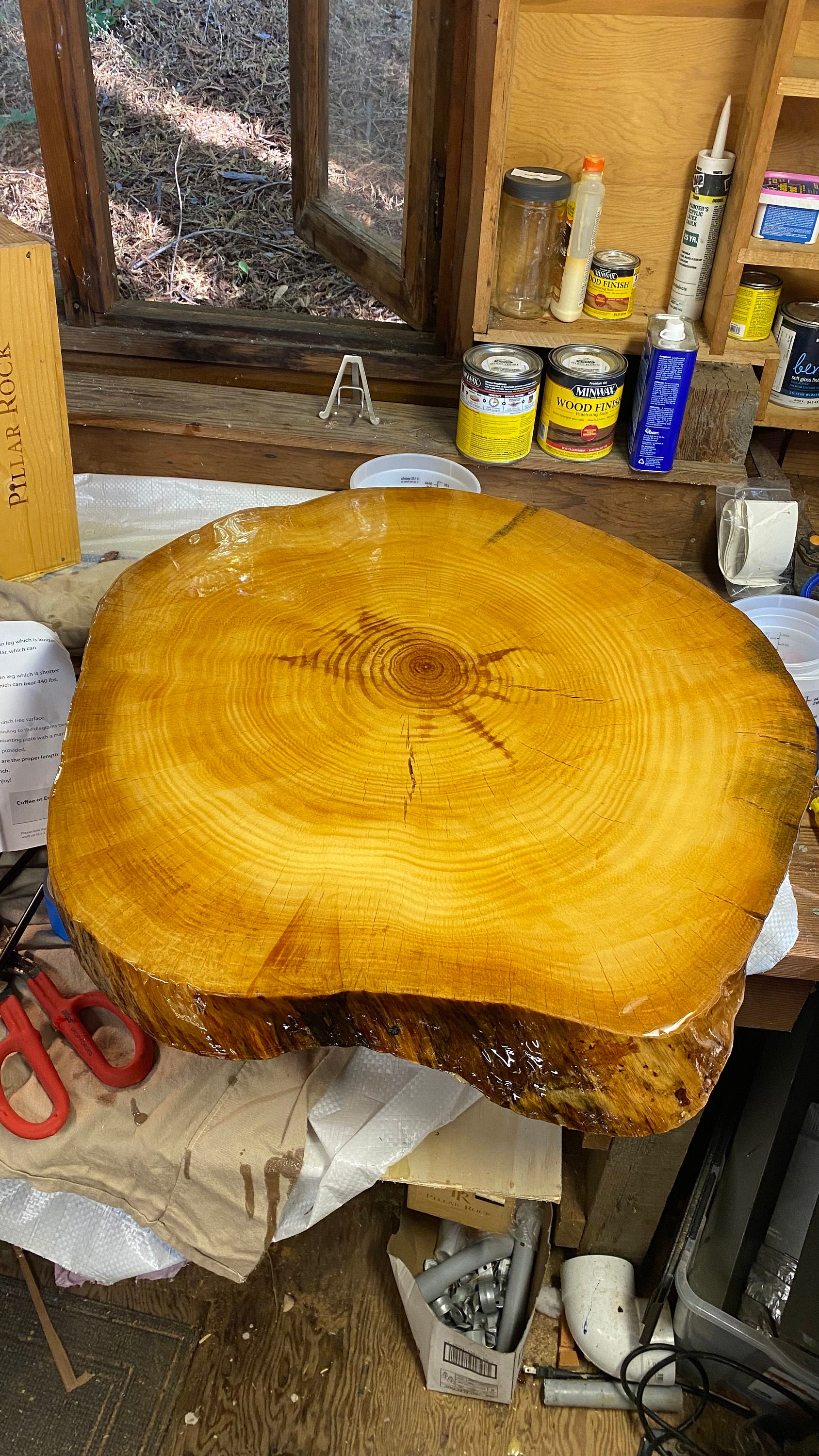 Live Edge Coffee Table With Pin Legs - Etsy