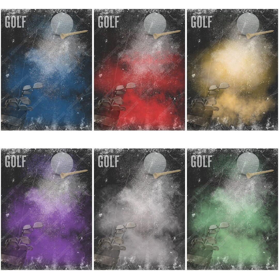Golf Distressed Background - 18x24 300 DPI - Instant Download JPEG ...