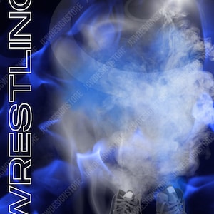 Wrestling Fire 6 Digital Backgrounds - 18x24 300 DPI - Instant Download ...
