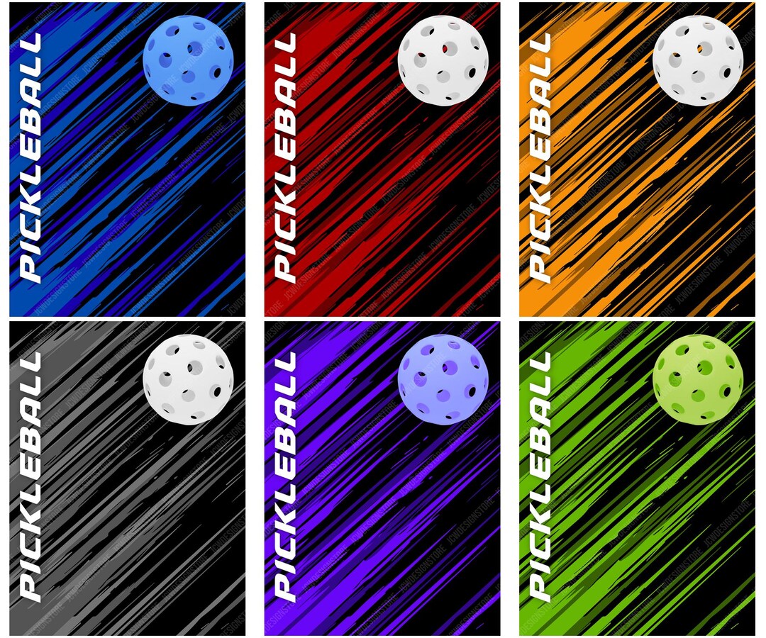 Pickleball Lines Digital Background 18x24 | Sports Poster Backdrop ...
