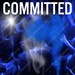 Athlete "committed" Fire Background: Sports Poster Design (digital ...