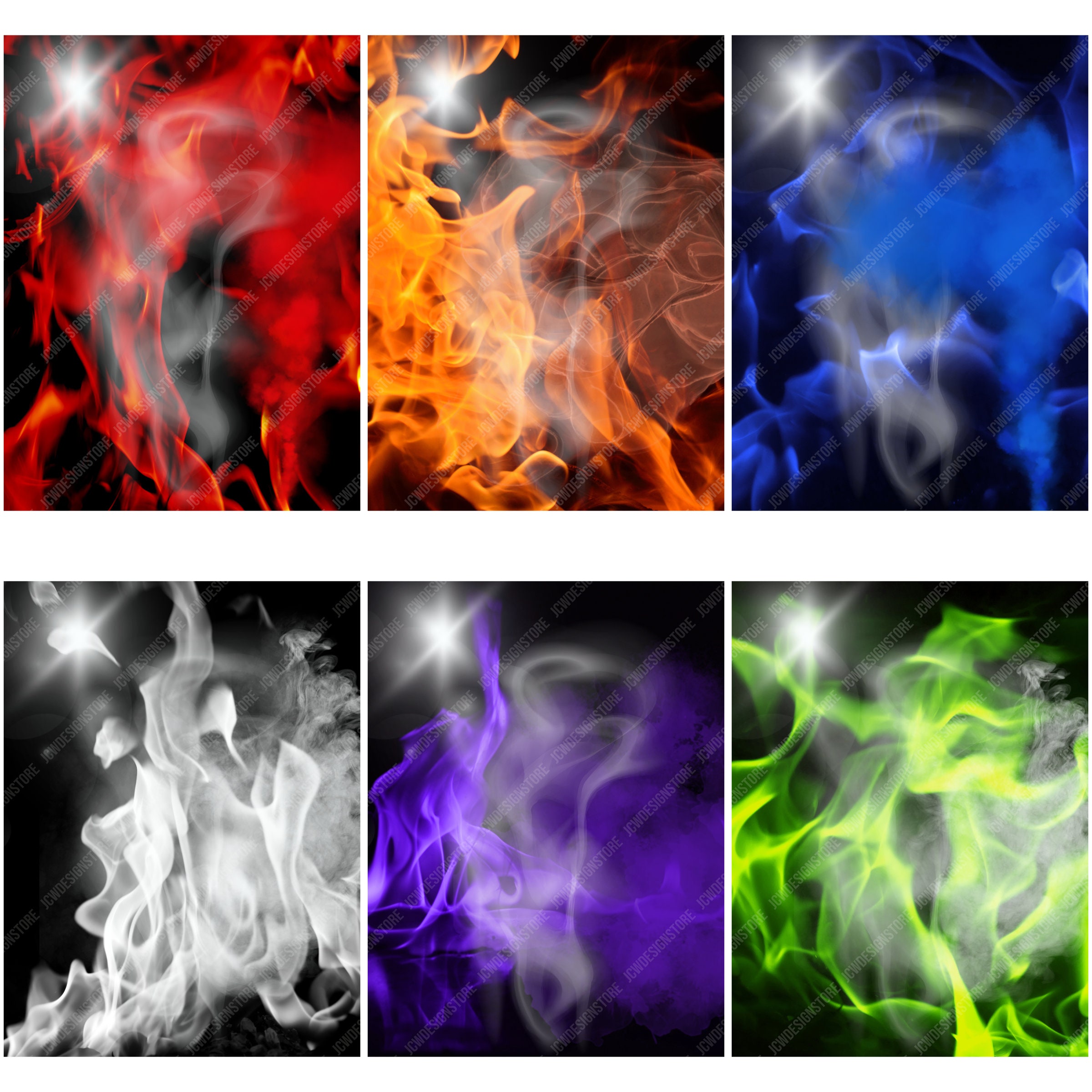 Fire Color Athlete Digital Background 18x24 | Sports Poster Backdrop ...