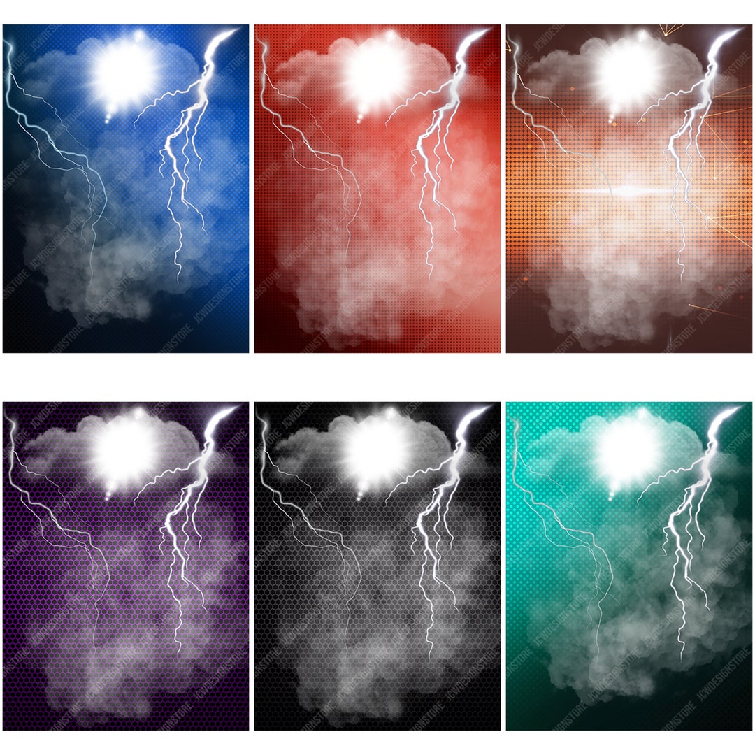 Lightning Athlete Digital Background 18x24 | Sports Poster Backdrop ...