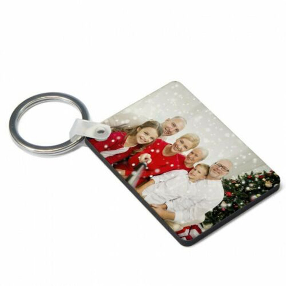 PERSONALISED Photo Round I Square I Rectangular key Ring Gift | Etsy