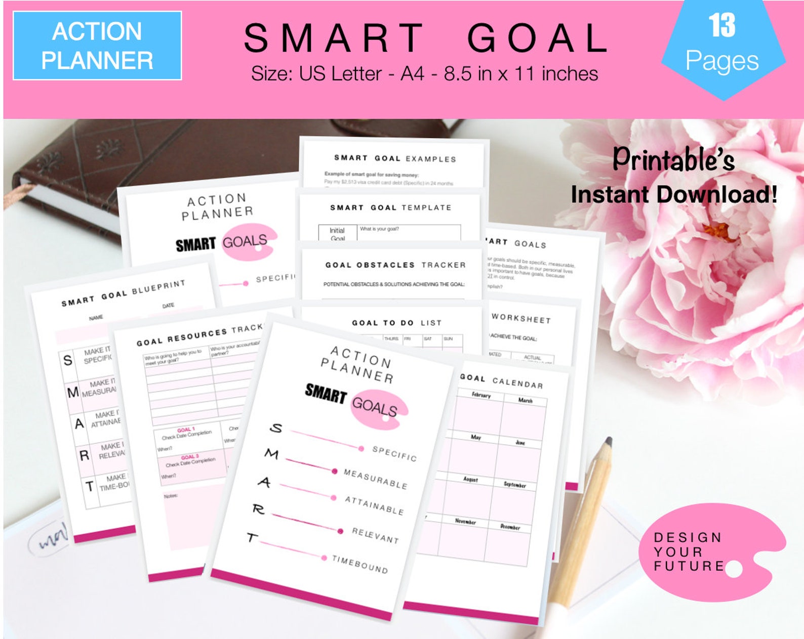 Action Planner/smart GOAL Templates/smart Goal Examples/goals Template ...
