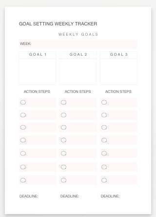 SMART Goals/goal Planning/smart Goals Template/goal Setting - Etsy