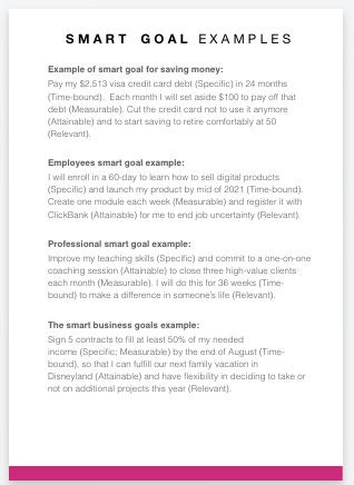 Action Planner/smart GOAL Templates/smart Goal Examples/goals Template ...