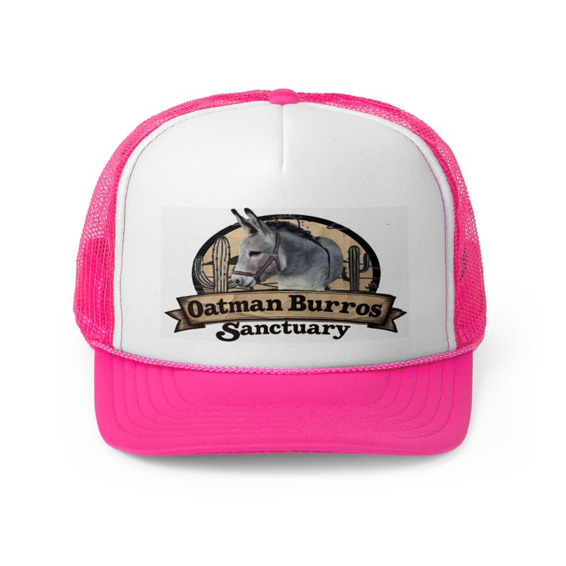 Oatman Burros Sanctuary American Flag Freedom Trucker Caps - Etsy
