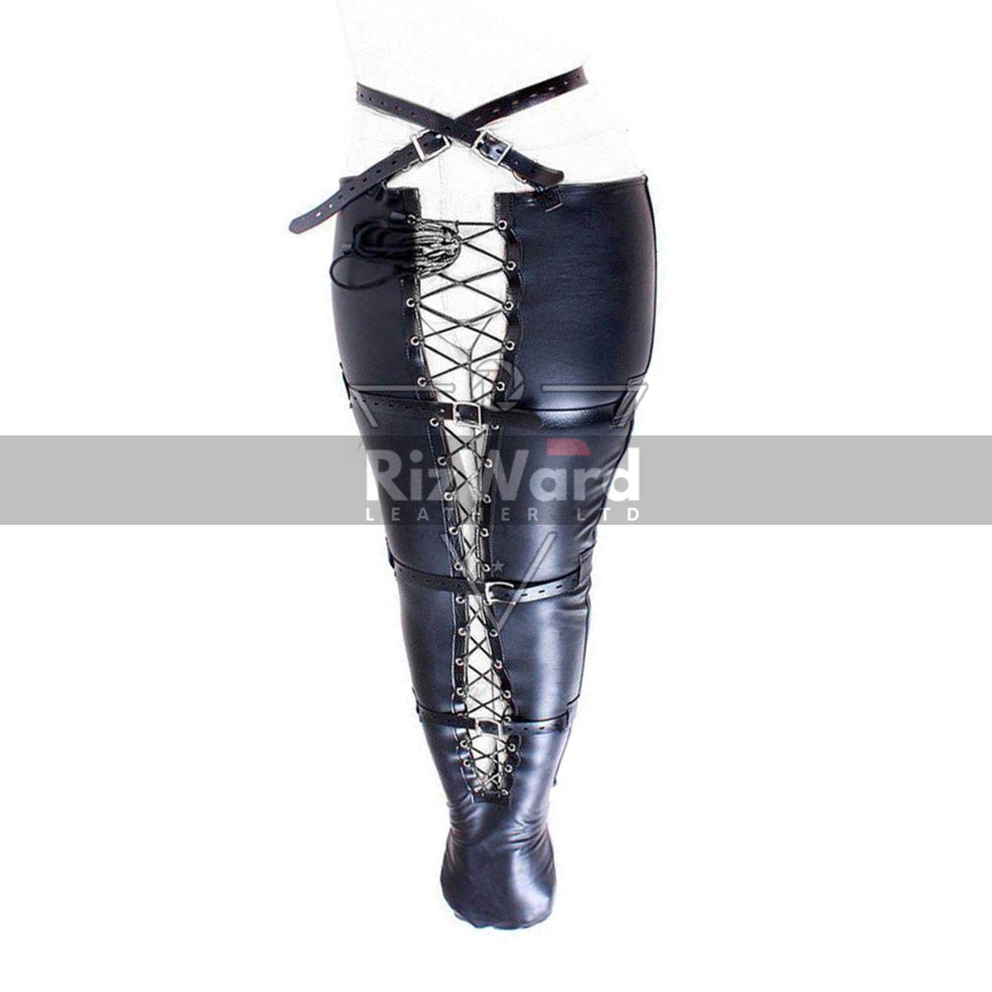 Mermaid Strict Leather Leg Binder Restraint Belt for BDSM and | Etsy UK