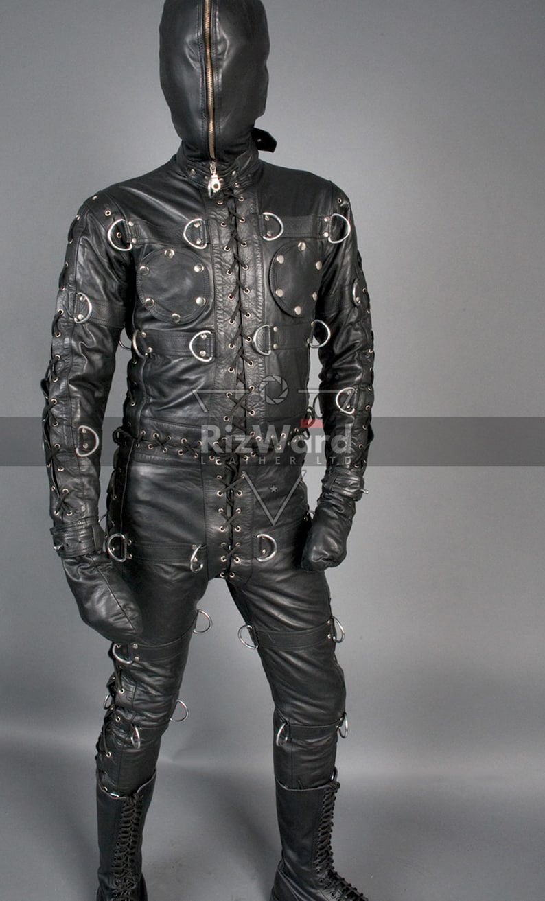 Inescapable Sexy Black Rebellion Leather Suit COMBO - Etsy