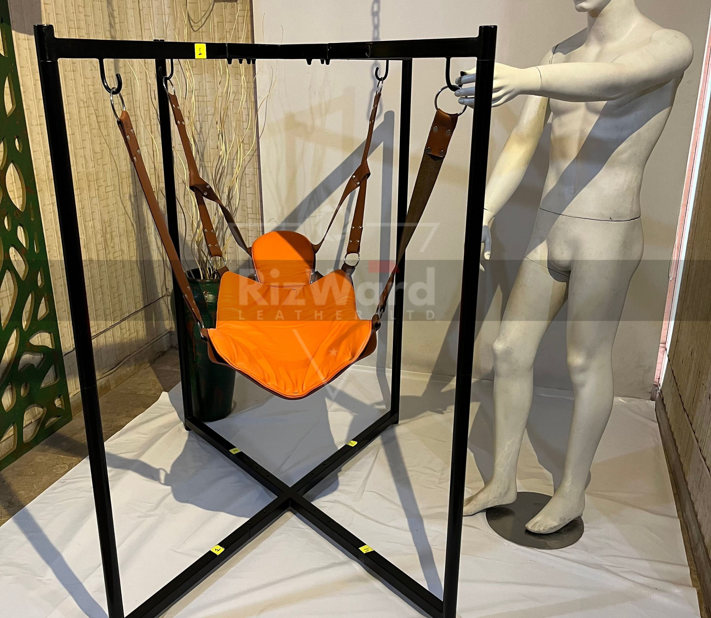 Heavy Duty Steel Love Sling Stand: 5-foot Height, 4 Hanging Points - Etsy