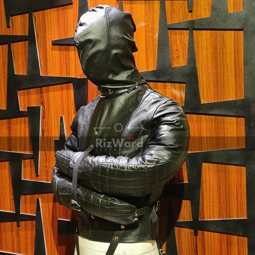 BDSM Delusion Leather Strait Jacket for Men/women Strait Jacket Women ...