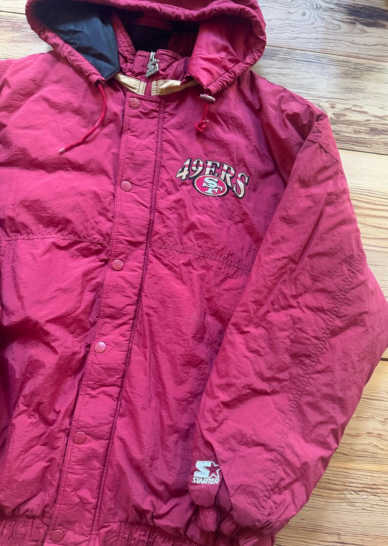 San Francisco 49ers Starter Jacket - Size XXL - Etsy