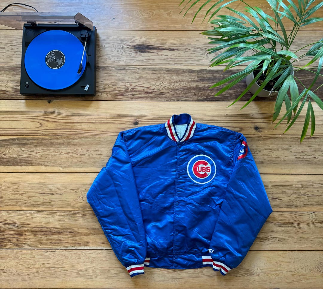 Chicago Cubs Starter Jacket - Size XXL - Etsy