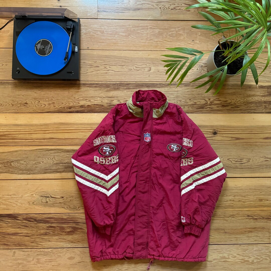 San Francisco 49ers Starter Jacket - Size XL - Etsy