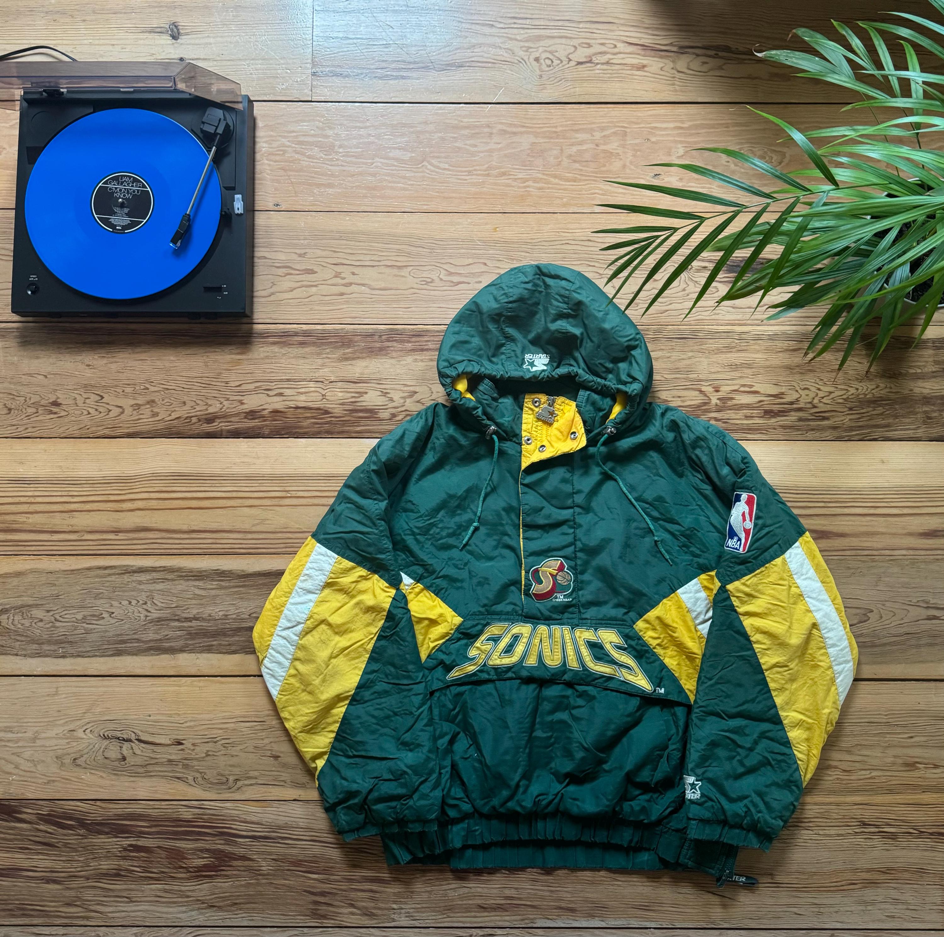 Seattle Supersonics Jacket - Etsy Seattle Supersonics Jacket - Etsy