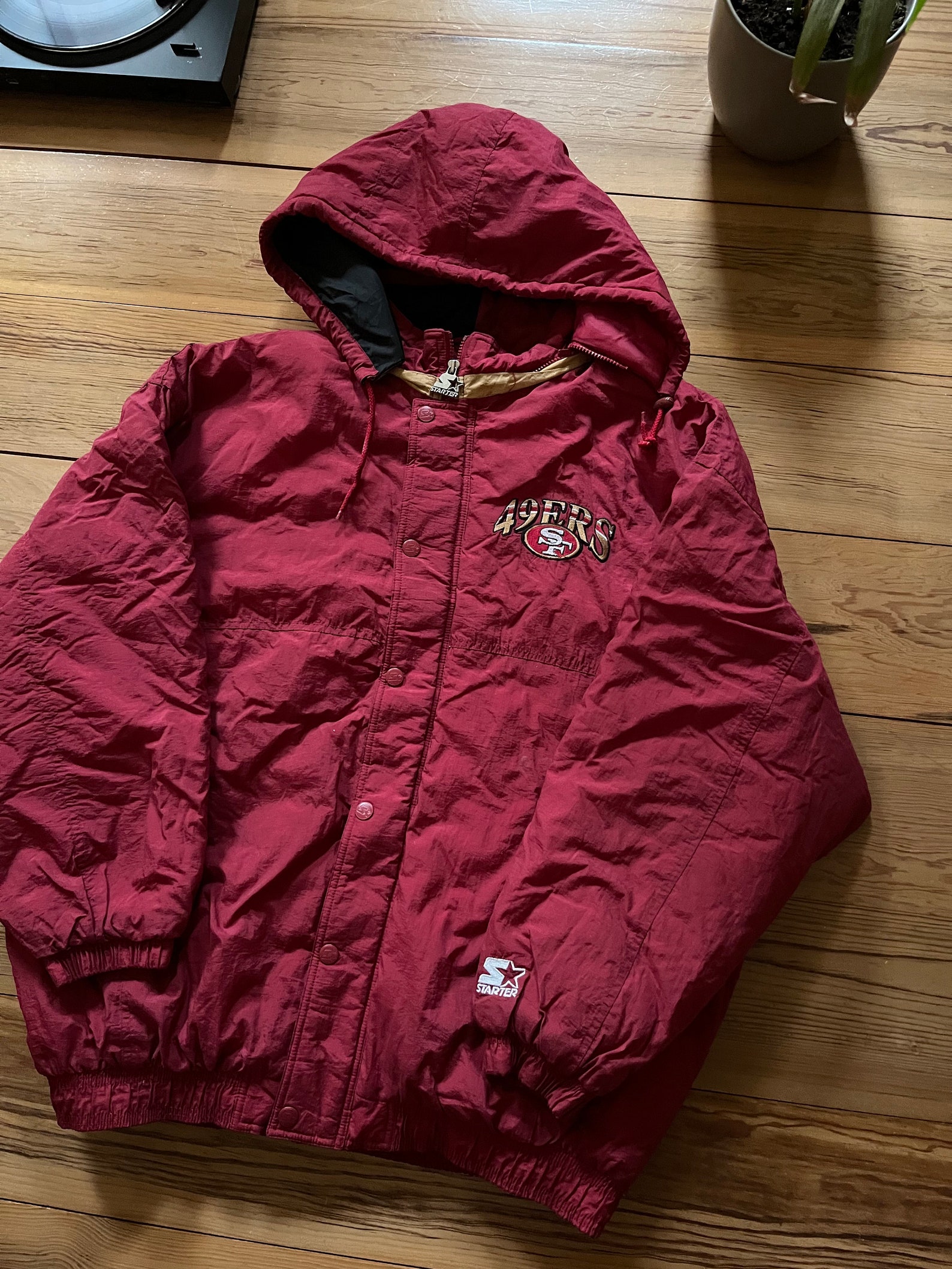 San Francisco 49ers Starter Jacket Size XXL - Etsy