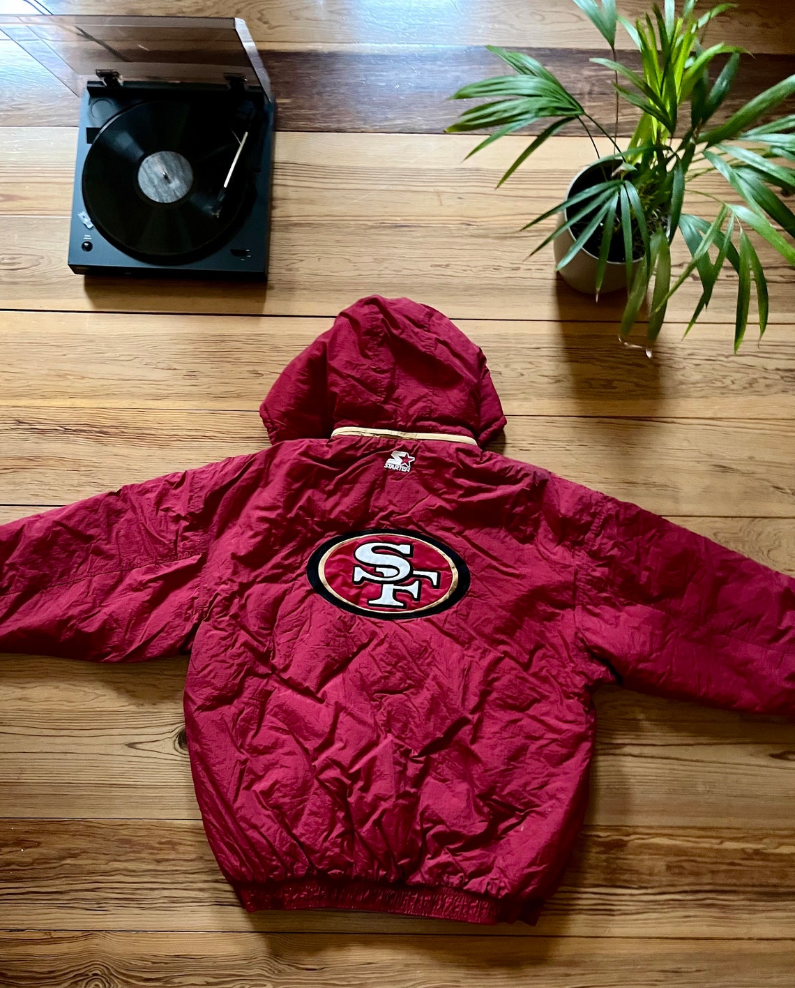 San Francisco 49ers Starter Jacket Size XXL - Etsy