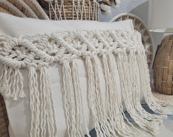 Macrame Pillow - Etsy