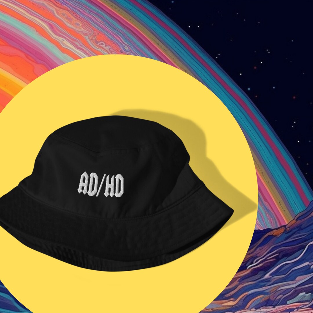 ADHD Bucket Hats for Distraction-prone Folks - Etsy