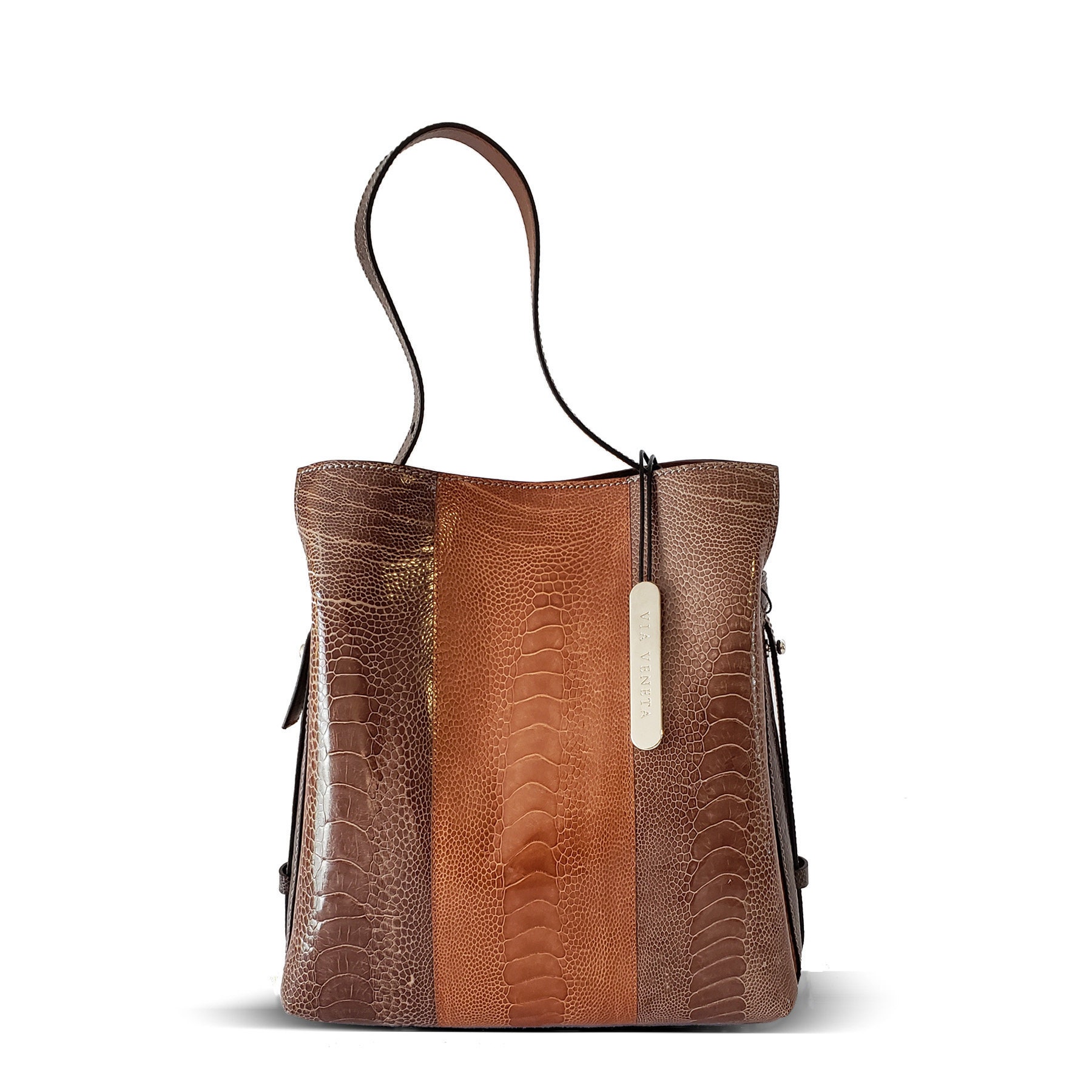 Via La Moda Genuine Ostrich Leather Handbag - Etsy