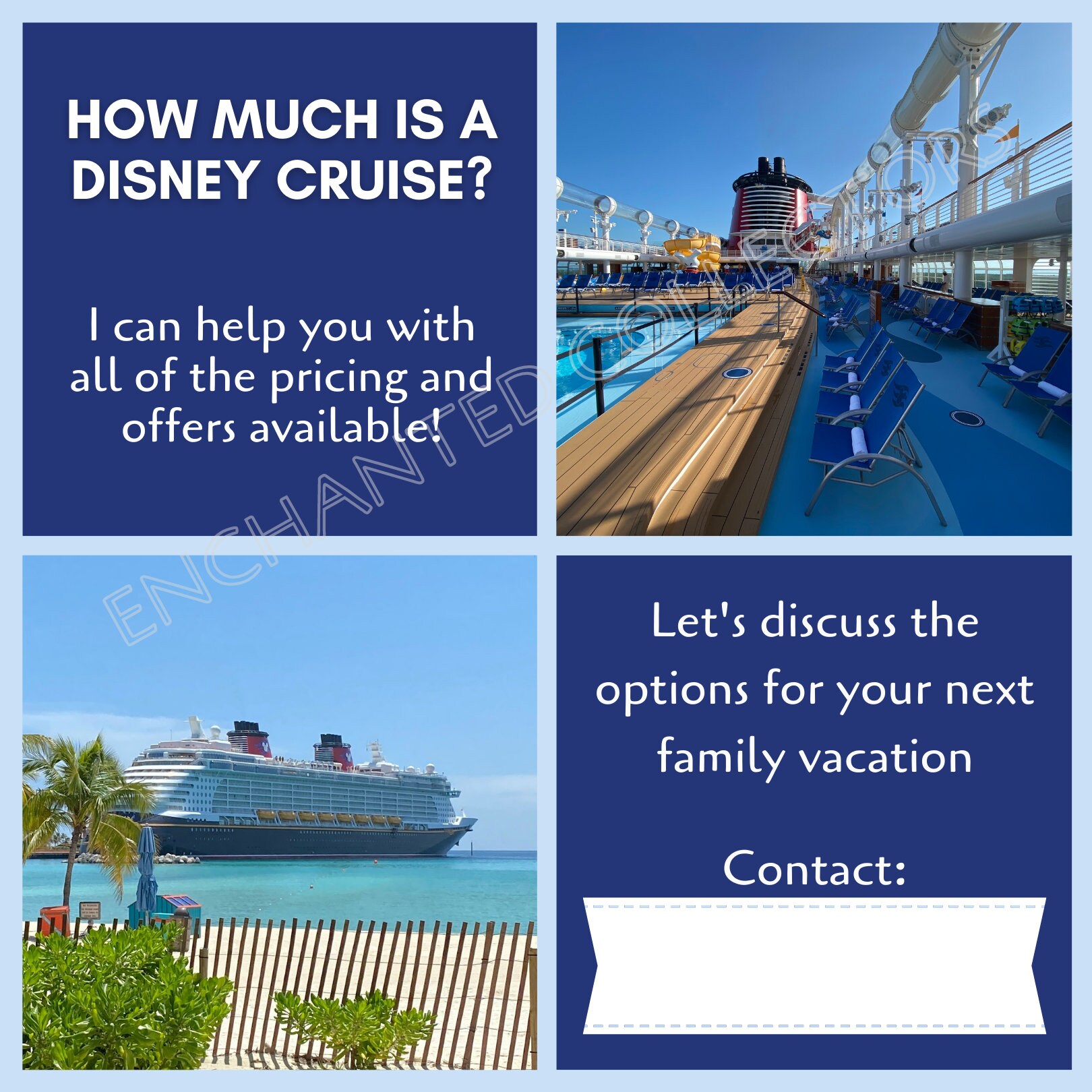 Social Media Cruise Posts for Magical Travel Agents - Etsy