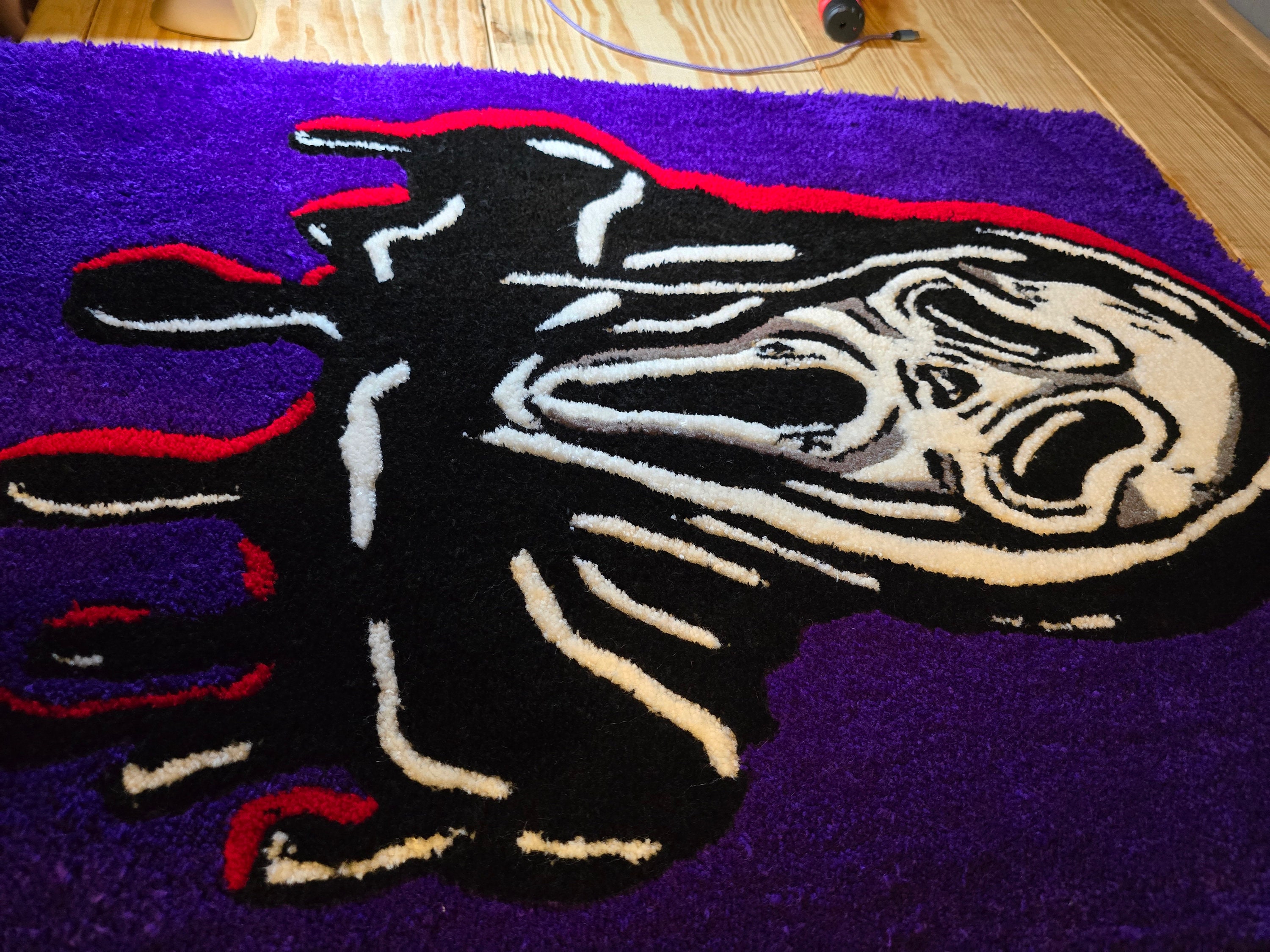 Ghostface Inspired 34"tall X 24" Wide Tufted Rug - Etsy
