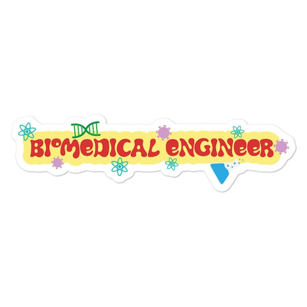 Biomedical Sticker - Etsy
