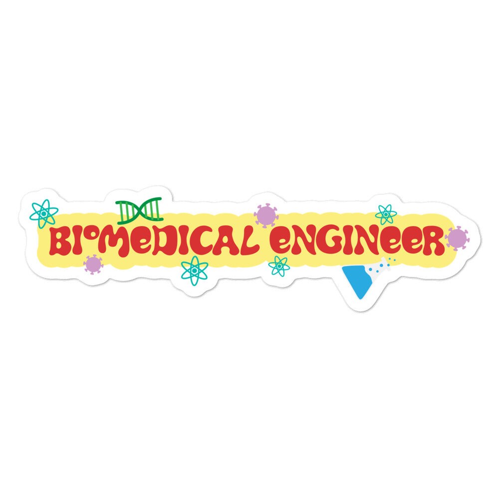 Biomedical Engineer Sticker | STEM Sticker Gift - Etsy