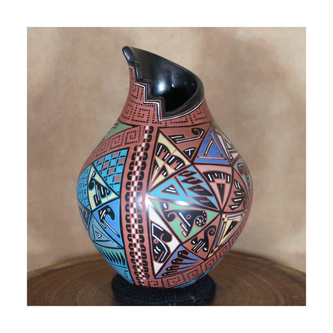 Mexican Pottery Kaleidoscope Surreal Effects Design Memo & Aracely ...