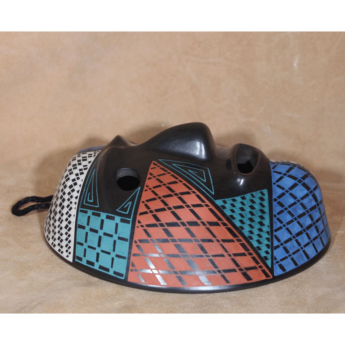 Handmade Mata Ortiz Clay Mask, Nury Hernandez Folk Art - Etsy