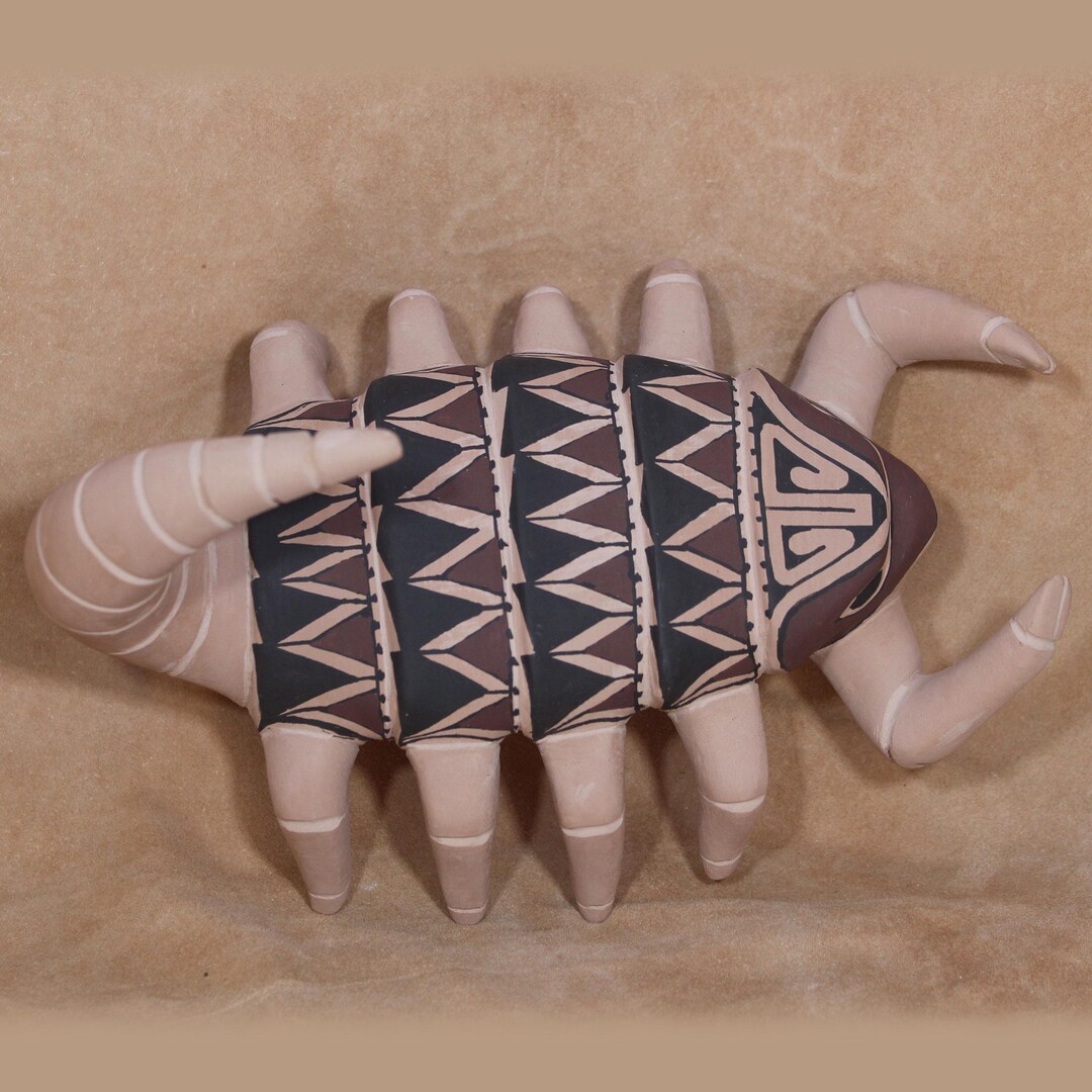 Mata Ortiz Pottery Scorpion Figure Mexican Latin American Folk Art Hand ...