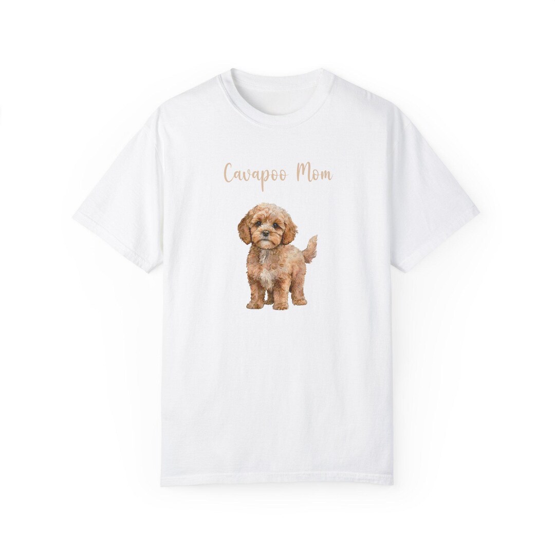 Cavapoo Mom T-shirt - Etsy