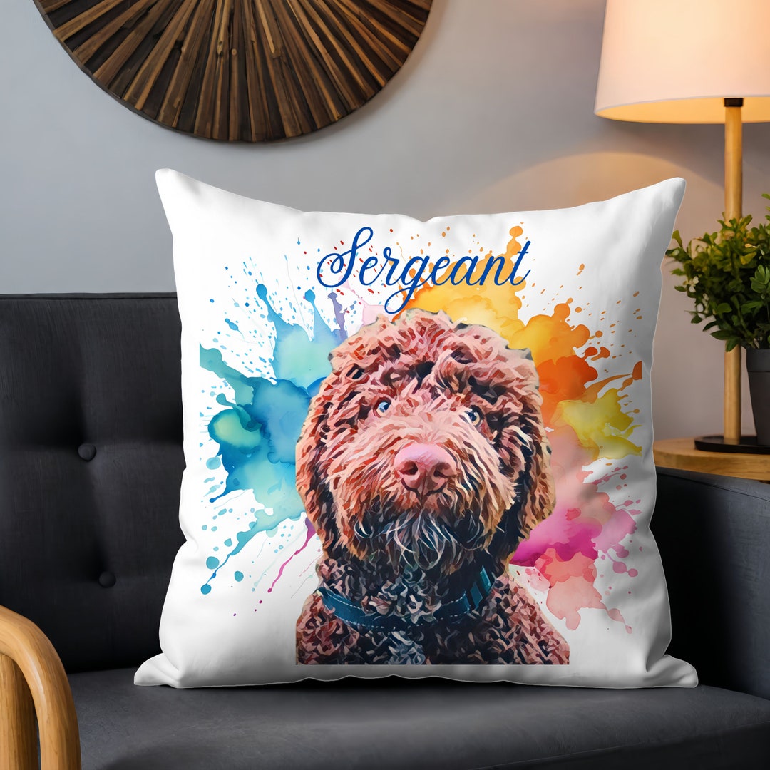 Custom Pet Pillow Using Pet Photo Personalized Dog Pillow Case With ...