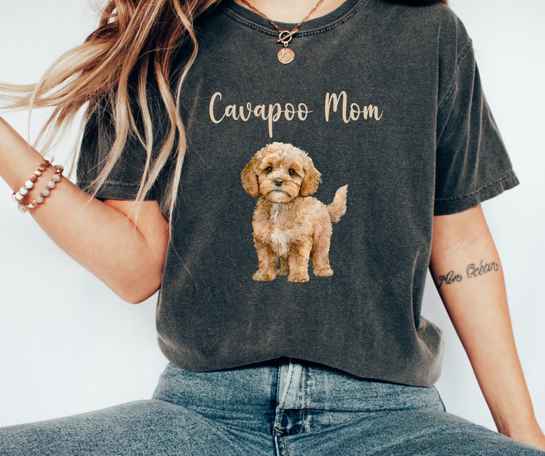 Cavapoo Mom T-shirt, Cavapoo Lover, Cavapoo Tee, Cavapoo Tshirt, Dog ...