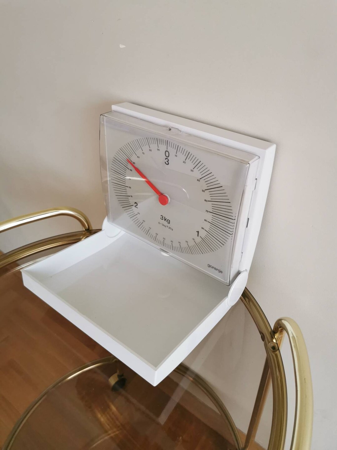 Vintage Gorenje Wall Kitchen Scale: 1980s Yugoslavia Mid-century Decor ...