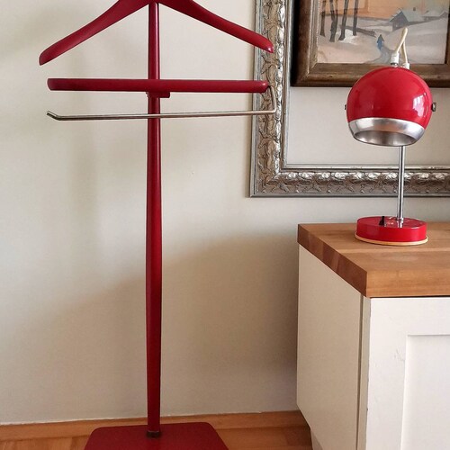 Vintage Wooden Floor Clothes Hanger/ Mid Century Stand Clothes - Etsy