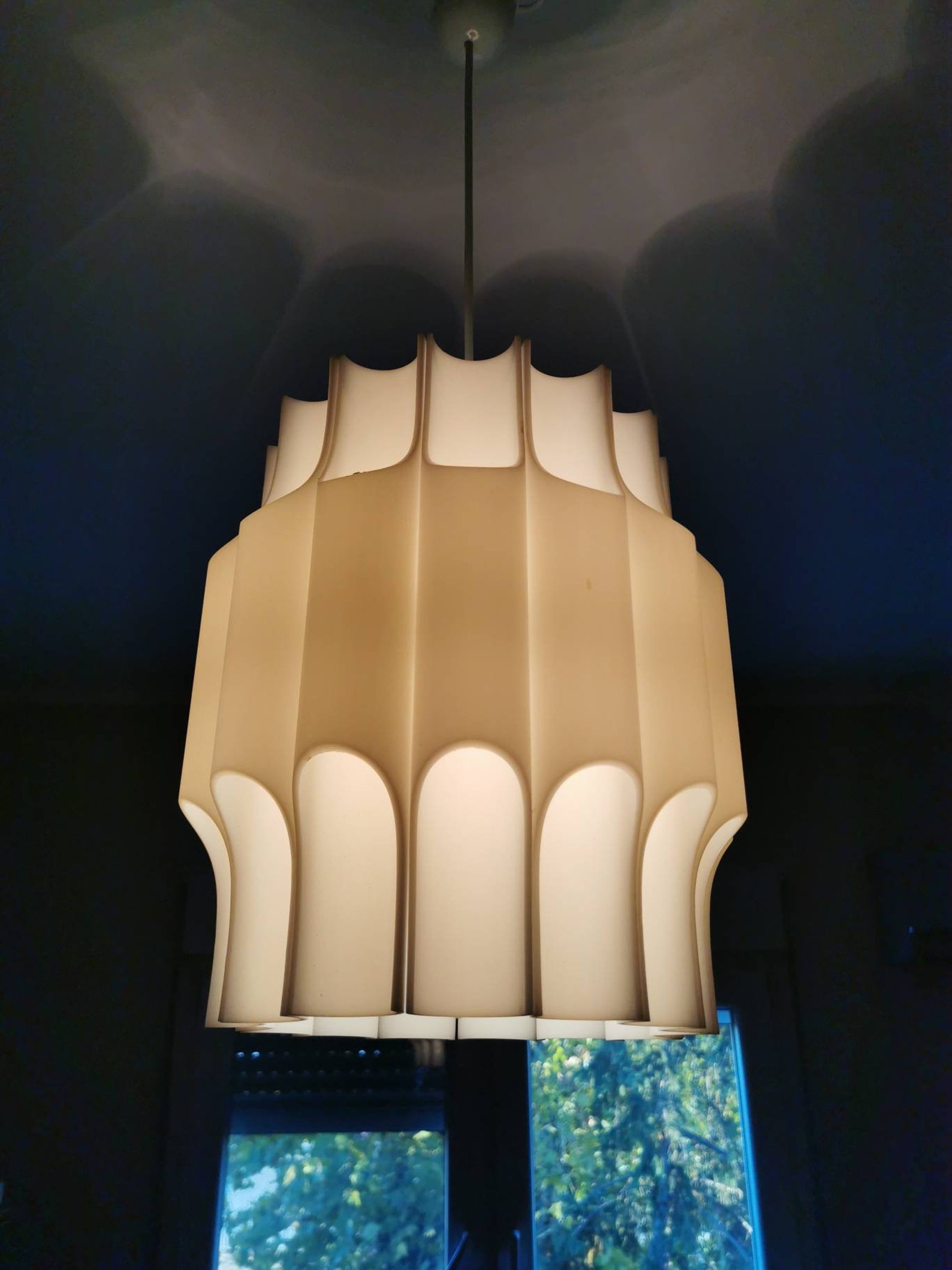 Guzzini Teulade Tube Ceiling Light/ Pendant Lamp From Meblo - Etsy