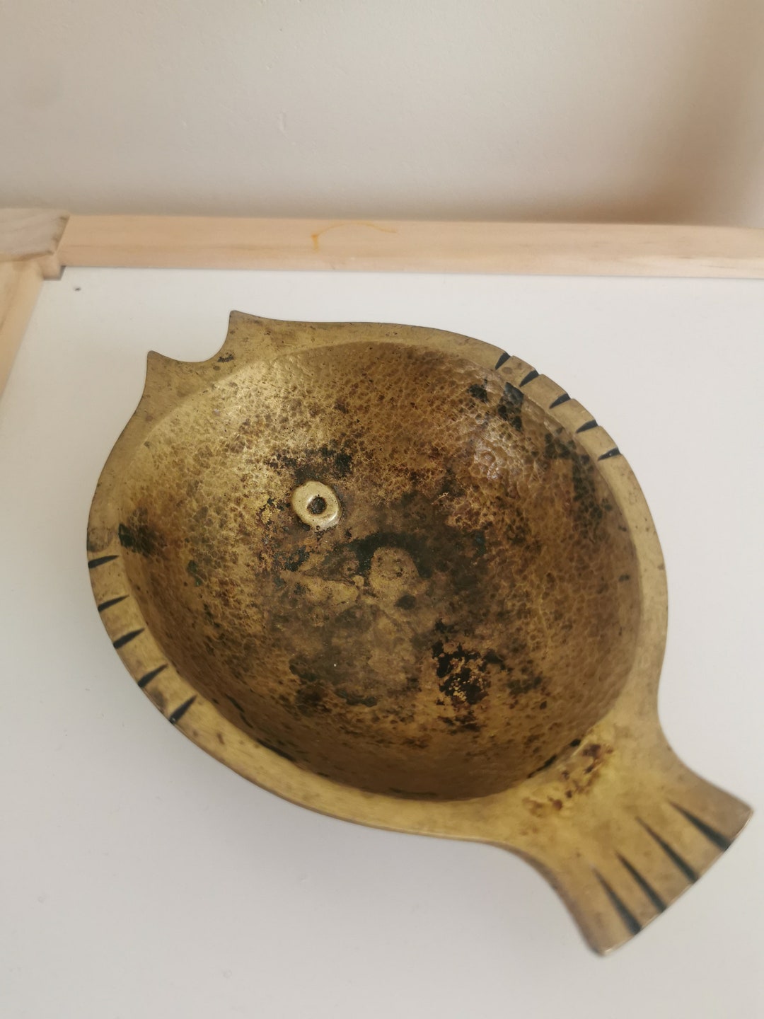 Vintage Hertha Baller Fish Ashtray / Mid Century Brass Ashtray - Etsy
