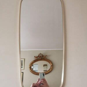 Vintage Asymmetrical Wall Mirror/ Mid Century Asymmetric Wall Mirror ...