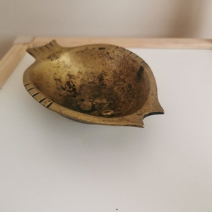 Vintage Hertha Baller Fish Ashtray / Mid Century Brass Ashtray - Etsy